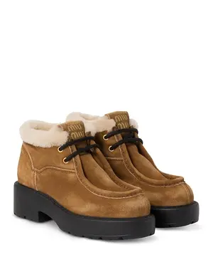Miu Miu Platform Boots For Women