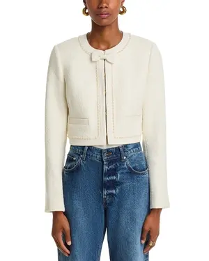LoveShackFancy Ralphette Jacket - Cream
