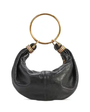 Chloé Mini Leather Hobo Bag
