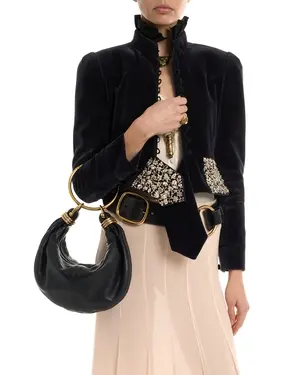 Chloé Mini Leather Hobo Bag