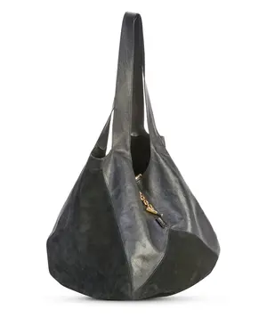 Chloé Balloon Suede Hobo Bag - Black