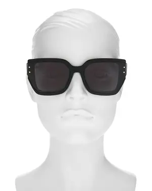 Dior Signature S14i Square Sunglasses - Tranparent Pink/gradient