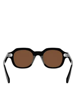 Celine 3 Dots Square Sunglasses, 48mm