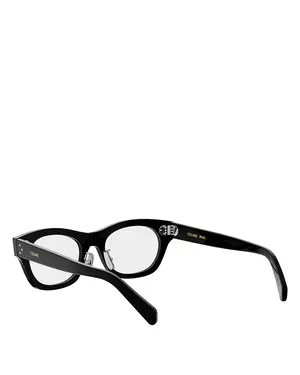 Celine 3 Dots Cat Eye Eyeglasses, 51mm