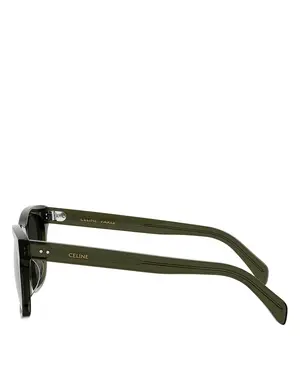 Celine Thin Square Sunglasses, 54mm