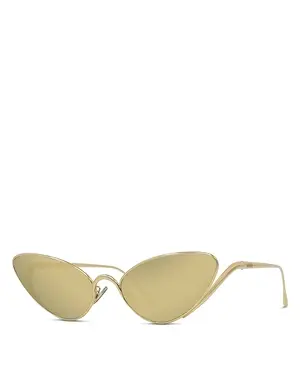 Mirrored Cat Eye Sunglasses