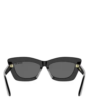 Dior Midnight B3f Cat Eye Sunglasses 56 Mm