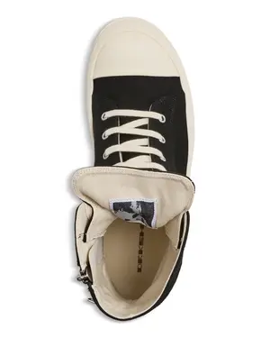 Rick Owens Cargo Zip High-top Sneakers