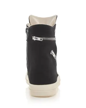 Rick Owens Cargo Zip High-top Sneakers