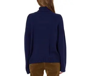Gerard Darel Enid Turtleneck Sweater - Navy