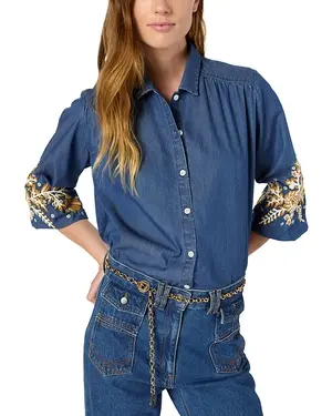 Gerard Darel Amelie Button-front Shirt
