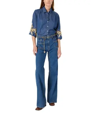 Gerard Darel Amelie Button-front Shirt