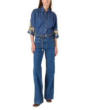 Gerard Darel Amelie Button-front Shirt