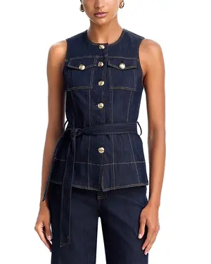Cinq À Sept Renee Denim Vest