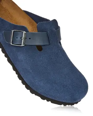 BIRKENSTOCK Boston Clogs - New Navy