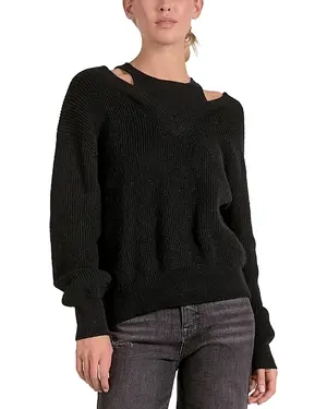 Elan Drop Shoulder Knitwear For Women