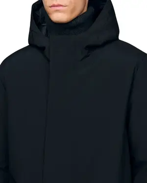 Sandro Scooter Parka - Black