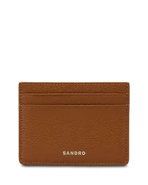 Sandro Foldable Card Holder - Cognac