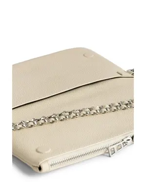Zadig&Voltaire Rock Grained Leather Bloomy Bag - Flash
