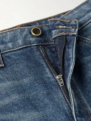 Khaite Danielle High-rise Slim-leg Jeans - Blue