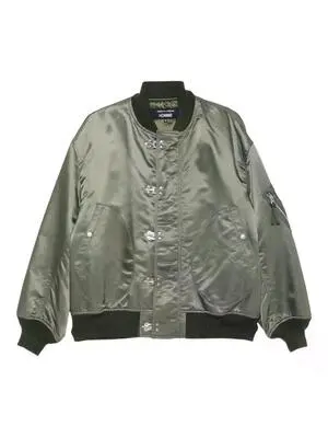 Comme Des Garçons Satin-finish Bomber Jacket