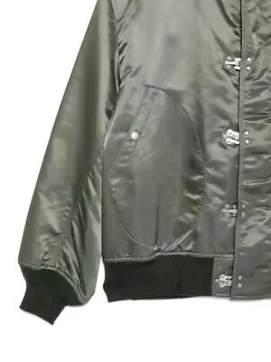 Comme Des Garçons Satin-finish Bomber Jacket