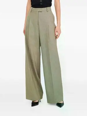 Liu Jo Pressed-pleat Wide Leg Trousers