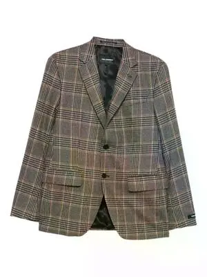 Karl Lagerfeld Checked Wool Jacket