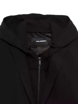 Karl Lagerfeld Hooded Blazer