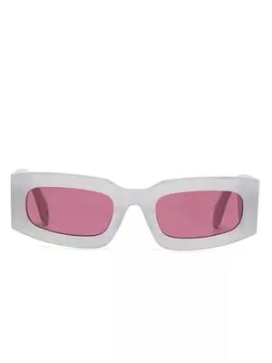 Off-White Cary Rectangle Sunglasses - Grey