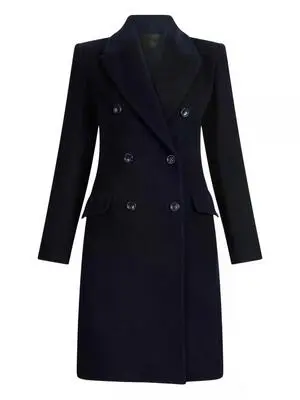 Women's Double-Breasted Wool Blend Coats