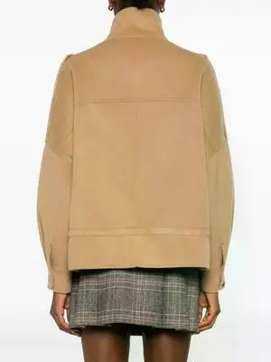 Pinko Drop-shoulder Jacket - Cam Cammello