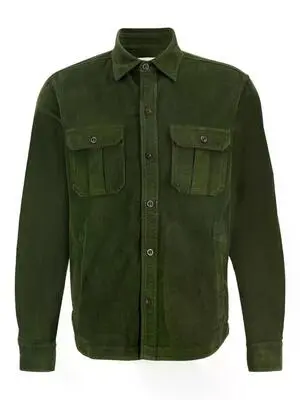 Boglioli Buttoned Corduroy Overshirt