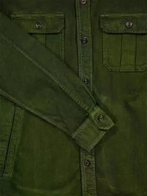 Boglioli Buttoned Corduroy Overshirt