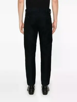 TOM FORD Cotton Straight-leg Trousers - Blue