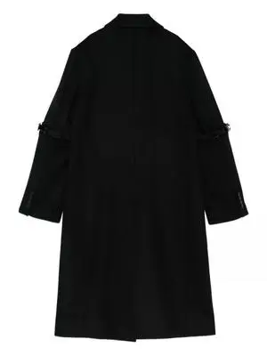 Coperni Logo Belted Detail Coat