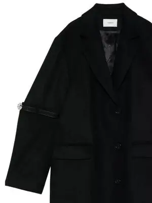Coperni Logo Belted Detail Coat