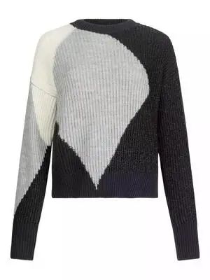 Liu Jo Puff-sleeve Wool Blend Sweater