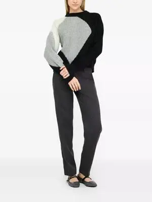 Liu Jo Puff-sleeve Wool Blend Sweater
