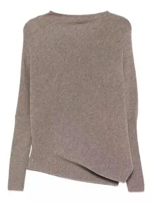 Agnona Asymmetric-hem Sweater