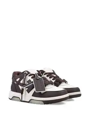 Off-White Out Of Office Arrow-logo Leather Sneakers