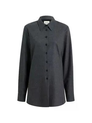 Khaite Wool Shirt - Grey