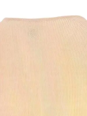 Chloé Henley Ribbed T-shirt - Pink