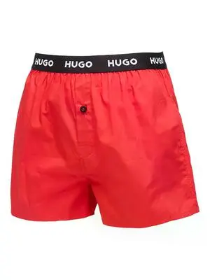 Hugo Logo-waistband Boxers - Blue