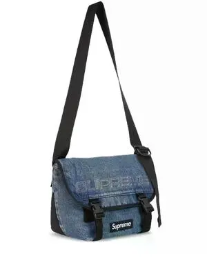 Supreme Denim Shoulder Bag - Blue