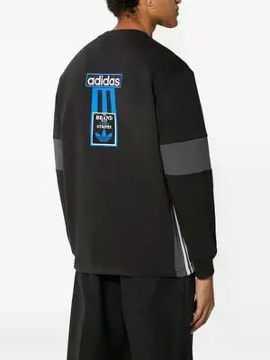 Adidas Color-blocked Panelled Sweatshirt
