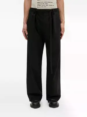 ANN DEMEULEMEESTER Pleated Front Trousers