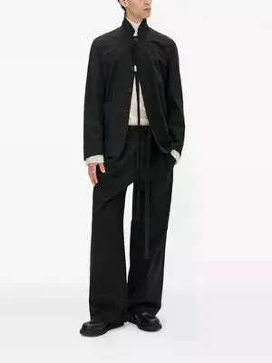 ANN DEMEULEMEESTER Pleated Front Trousers