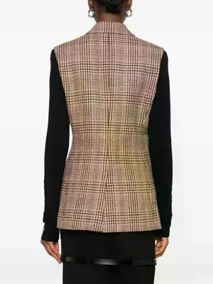 Coperni Check-pattern Paneled Jacket
