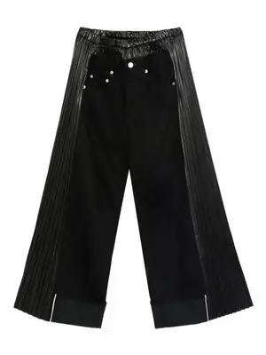 Junya Watanabe Pleated Panel Straight Leg Pant